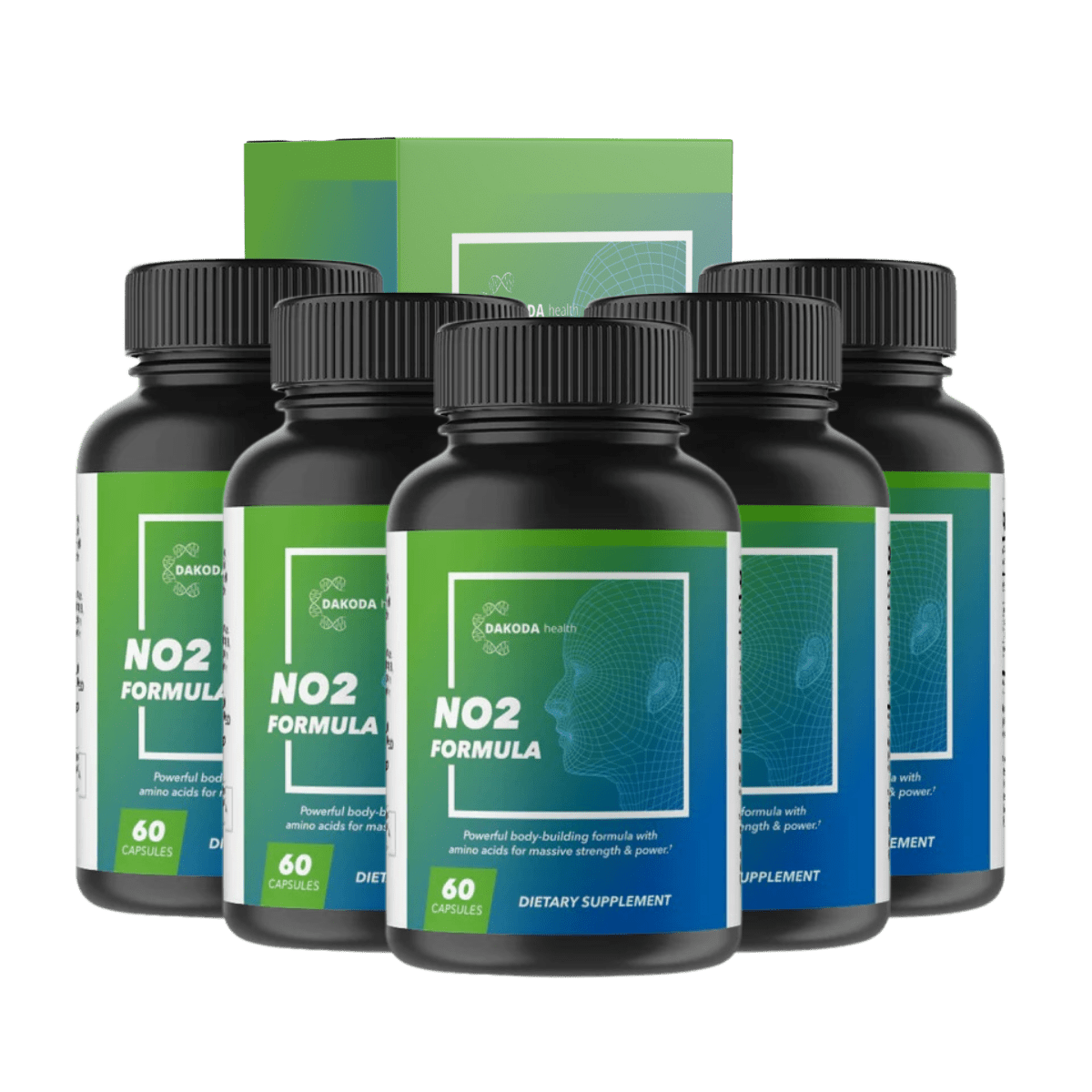 NO2 (Nitric Oxide) Formula (6 Btls/$37.77 ea) – Dakoda Health